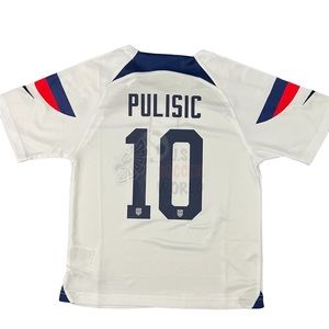 Nike | Shirts & Tops | New Usa Pulisic Home Kids Soccer Jersey Kit ...